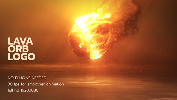 Lava Orb Logo, After Effects Project Files | VideoHive